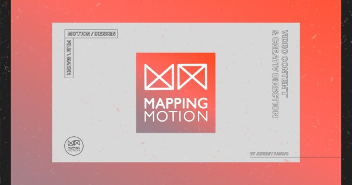 Mapping Motion Formation